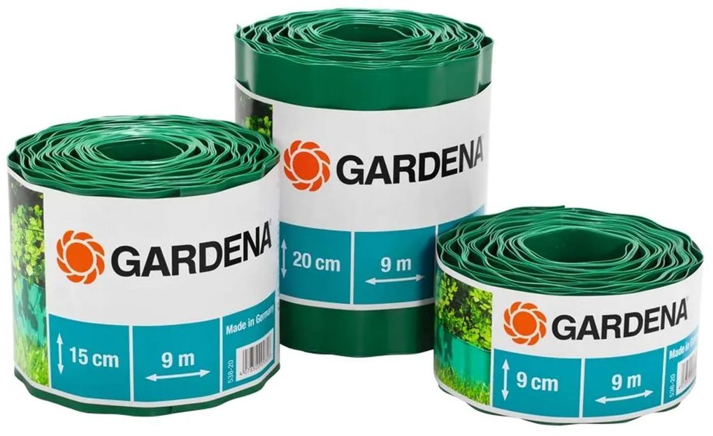 Gardena - Obruba trávníků 15 cm, délka 9 m, zelená 0538-20