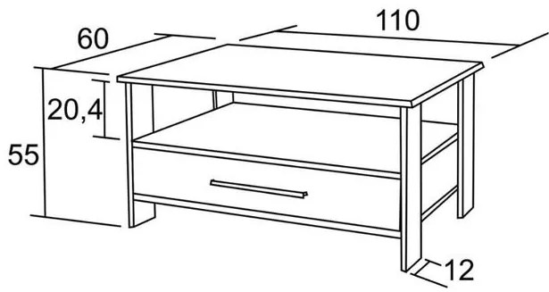 BRADOP Konferenční stůl Alexandr K145