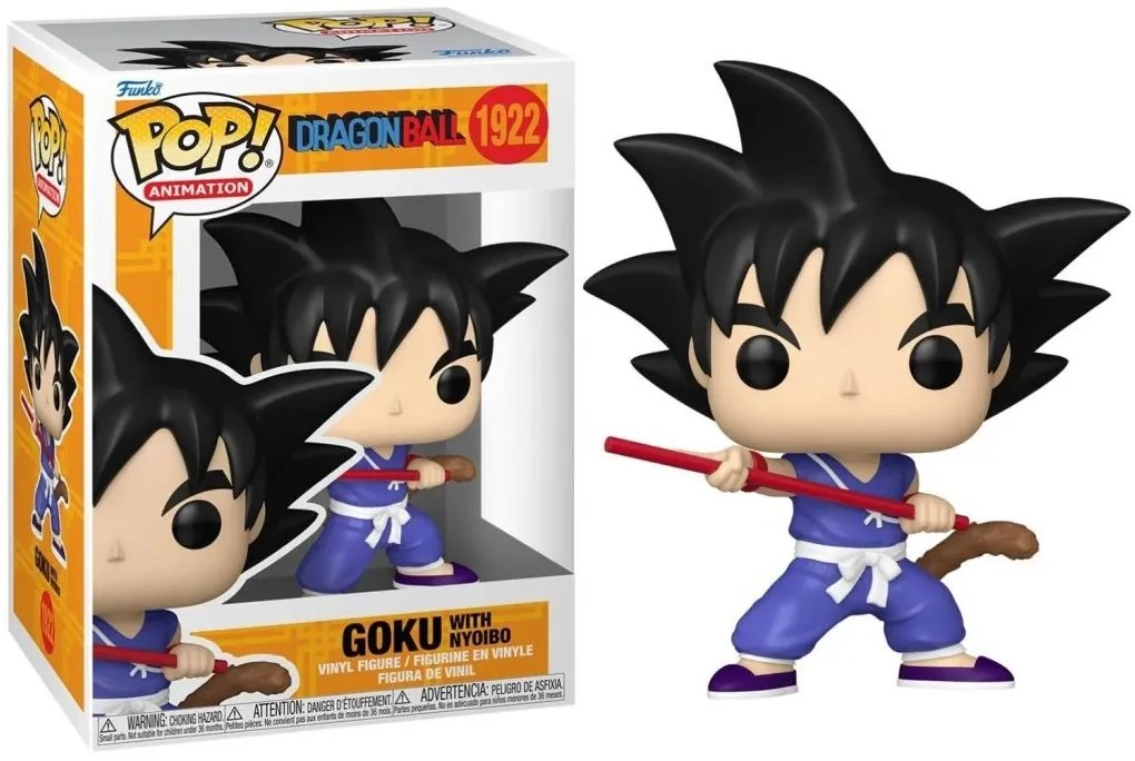 Funko pop! dragon ball goku with nyoibo 1922