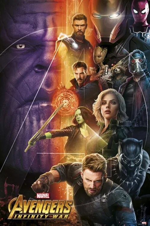 Plakát, Obraz - Avengers: Infinity War, (61 x 91.5 cm)