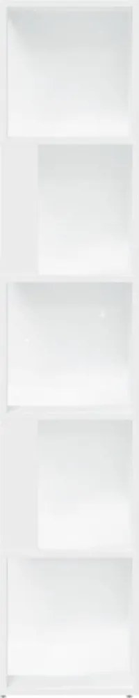 vidaXL Rohová skříňka 33 x 33 x 164,5 cm kompozitní dřevo [809048] Barva: Černá