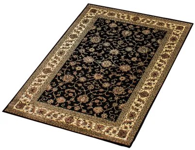 Koberce Breno Kusový koberec MARRAKESH 210 Black, Černá, Vícebarevné, 80 x 150 cm