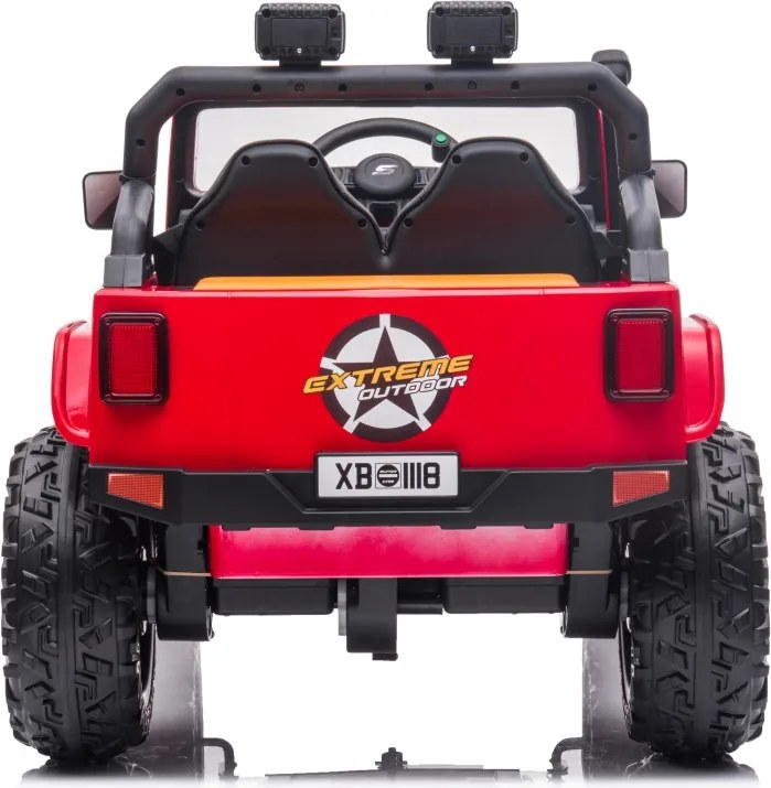 Ramiz Auto Jeep Monster červené