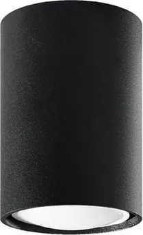 Stropní svítidlo SOLLUX Lagos 10cm GU10 1x40W bez zdroje SL.1000 černá
