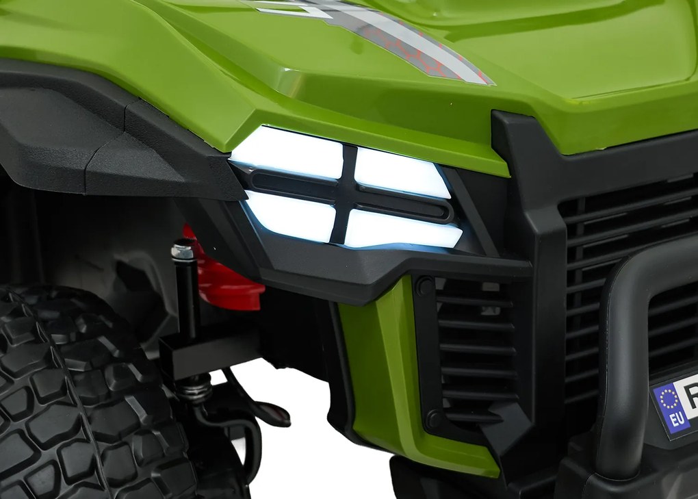 Ramiz Elektrická bugina Gravity pro děti zelená + pohon 4x4 + dálkové ovládání
