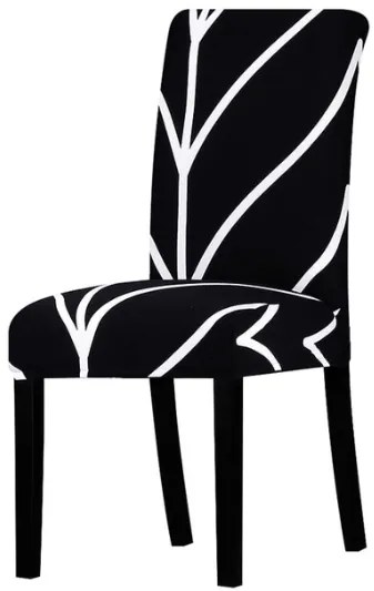 Potahy na židle Varianty: černá, bílé zdobení