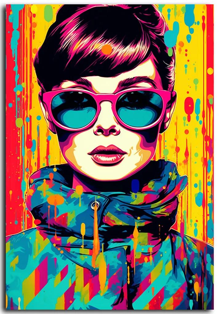 Tinno Obraz Audrey Hepburn Pop art Rozměr: 60 x 90 cm