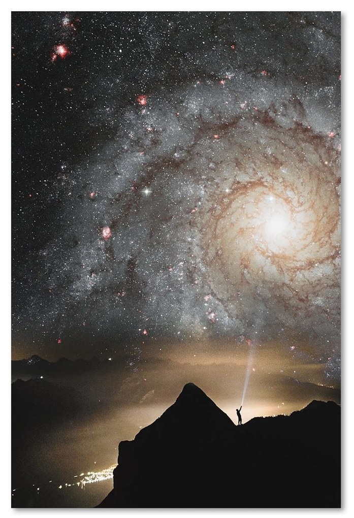 Gario Obraz na plátně Galaxy - Rokibul Hasan Rozměry: 40 x 60 cm