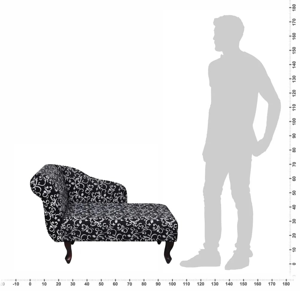 Lenoška černobílá textil 242403