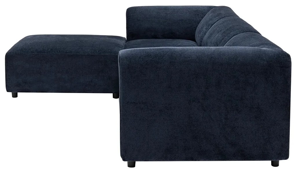 Hanah Home Rohová pohovka ALPHA modrá levá