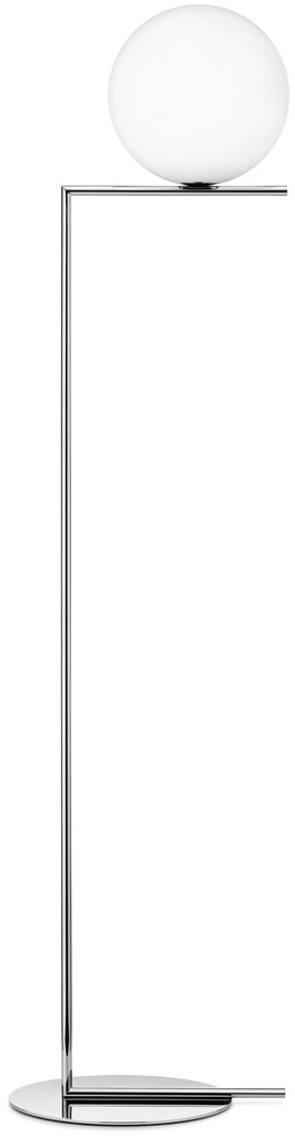 Flos F3174057 IC Lights F2, designová stojací lampa se stmívačem, 1x205W E27, chrom, Ø 30cm, výška 185cm