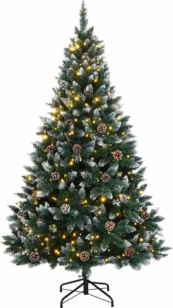 Umělý vánoční stromek s 300 LED 180 cm 3315775