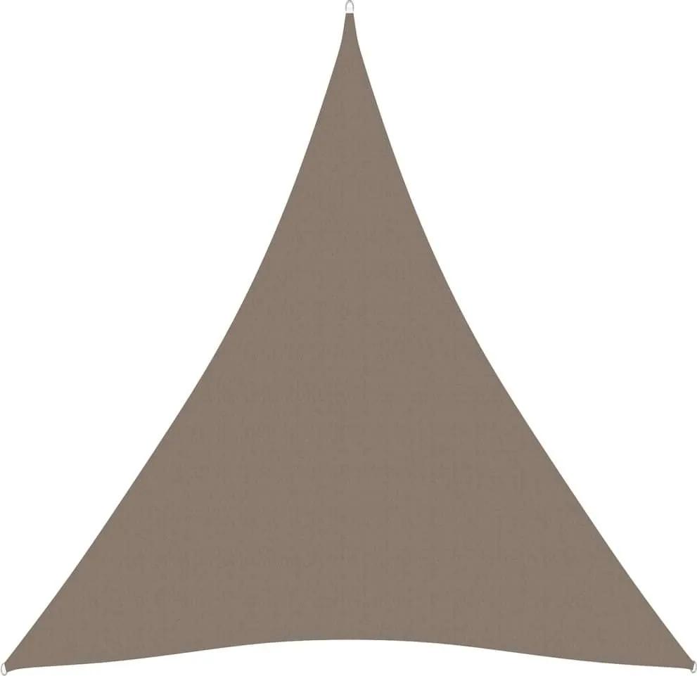 vidaXL Stínící plachta oxfordská látka trojúhelník 3,6x3,6x3,6 m [42300] Barva: Béžová