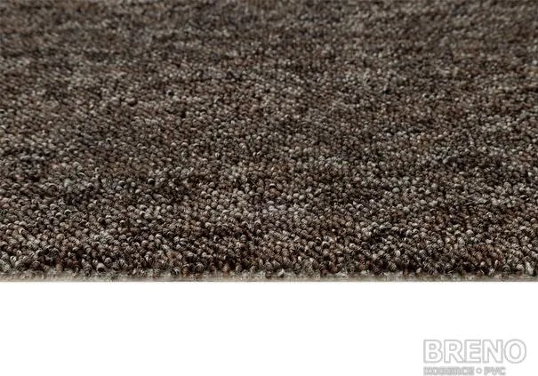 Breno Metrážový koberec ULTRA 46 hnědý, šíře 300 cm, Hnědá