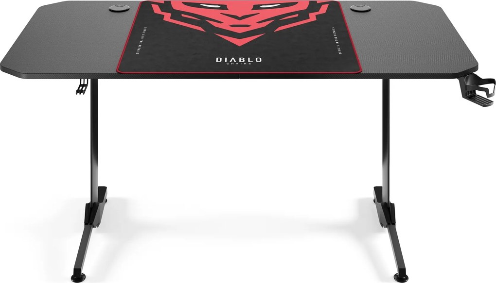 Herní stůl 160 cm černý: Diablo X-Mate 1600