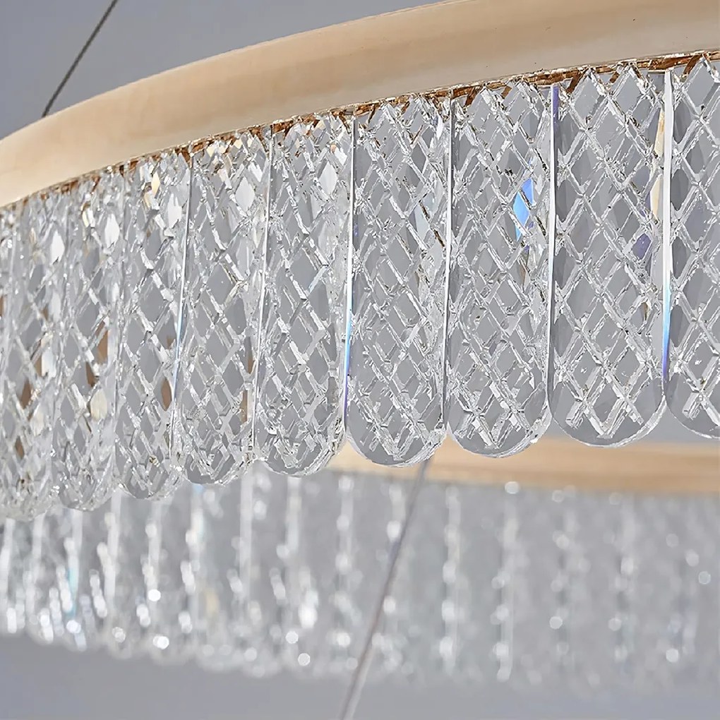 Toolight Toolight, LED stropní svítidlo, 72W, 3500lm, APP1750-CP, zlatá, OSW-04047