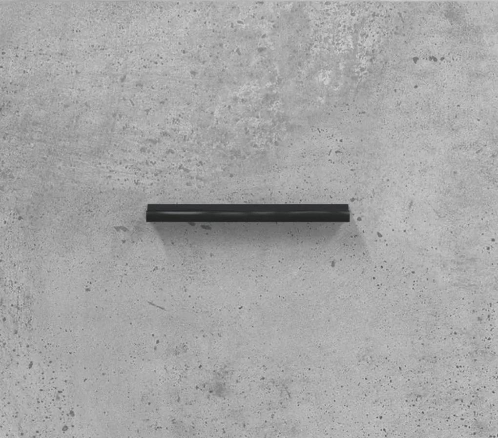 vidaXL Botník 30 x 35 x 105 cm kompozitní dřevo [829696] Barva: šedá sonoma