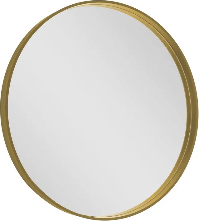Sapho Sapho, NOTION kulaté zrcadlo v rámu, ø 60cm, zlatá mat, NT600G