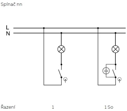 ABB vypínač č.1So 3558-A01340