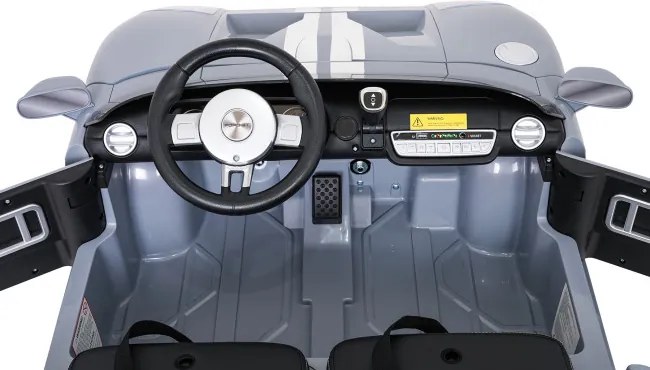 Elektrické autíčko Ford GT šedé