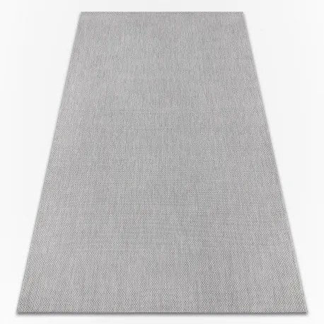 Koberec FLAT 48663/320 SISAL - šedá HLADKÝ