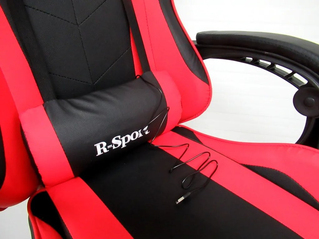 Malatec herní křeslo židle do 110 kg RED K3