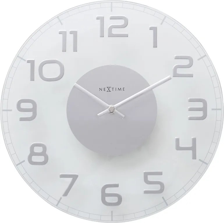Designové nástěnné hodiny 8817tr nextime classy round 30cm