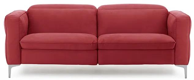 Pregio Italia sofa&relax Luxusní italská pohovka HAPPY Provedení: 2 místná, Vzorník látek: tekno fibra 26 dark green