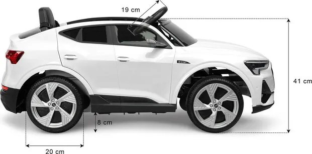 Toyz VOZIDLO NA AKUMULÁTOR AUDI ETRON SPORTBACK MODRÁ