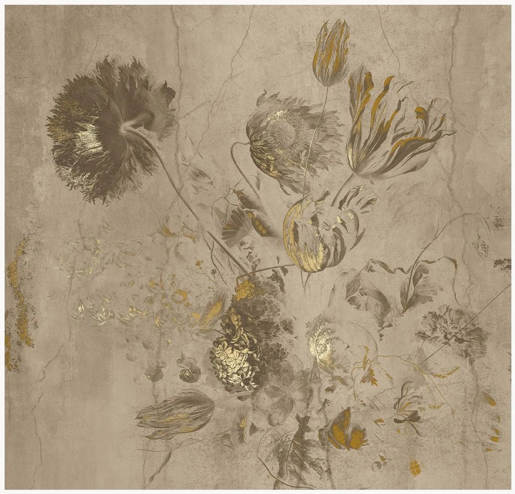 Tapeta Frans Uyterlinde - Fresco Flowers