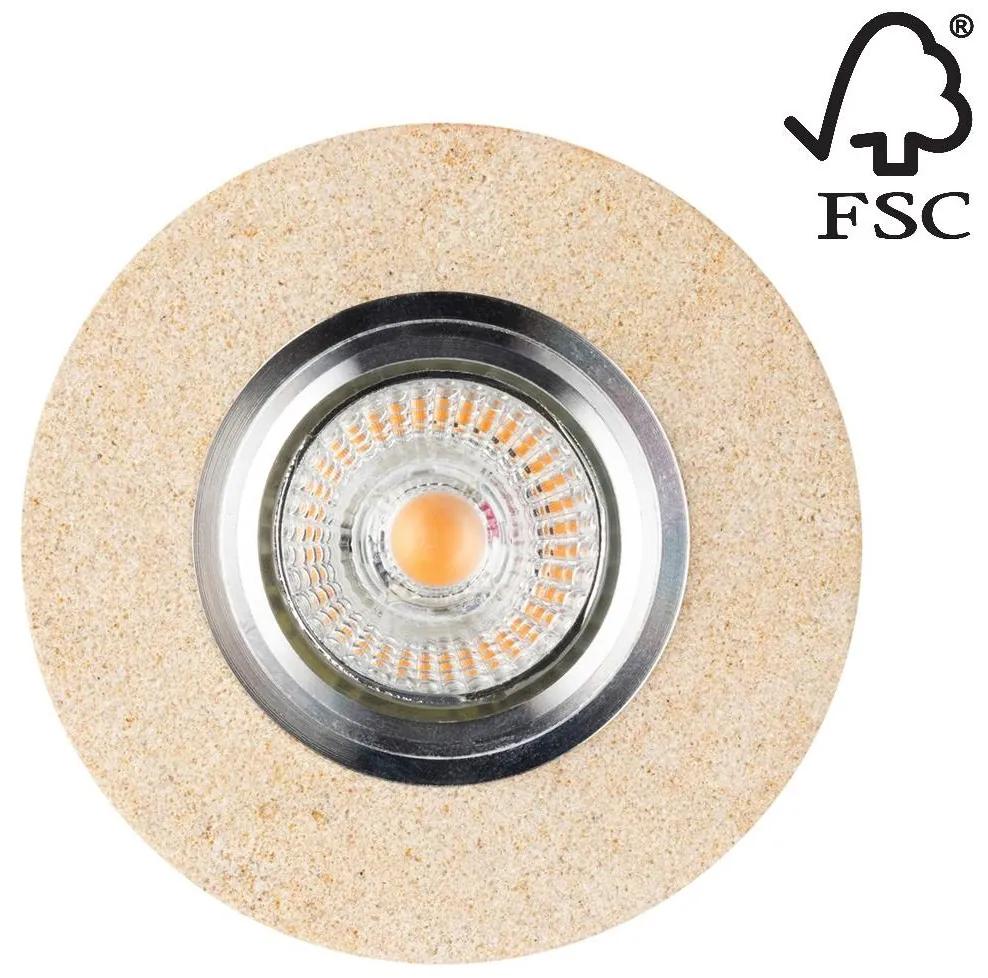 Spot-Light | Spot-Light 2511139 - LED Podhledové svítidlo VITAR 1xGU10/5W/230V kámen | SP0756