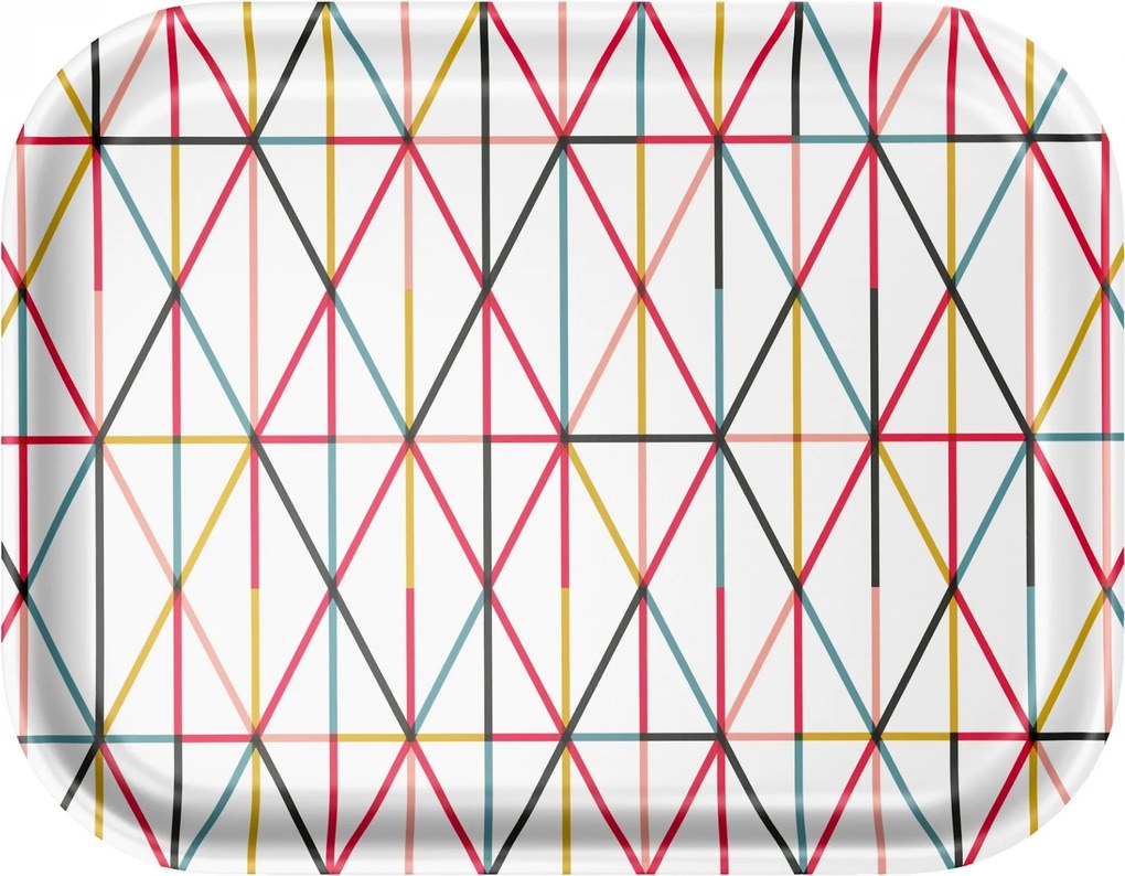 Výprodej Vitra designové podnosy Classic Tray Medium - Grid Multicolour