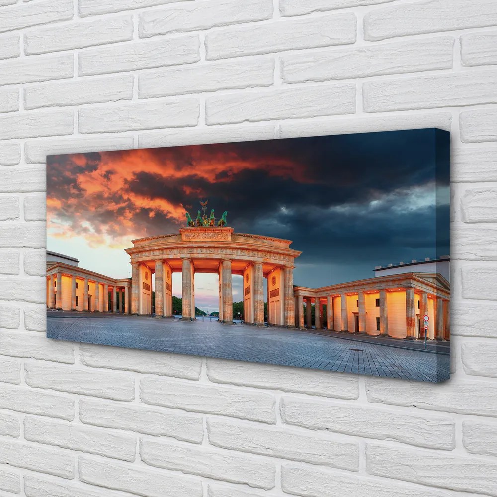 Obrazy na plátně Německo Brandenburg Gate 120x60 cm