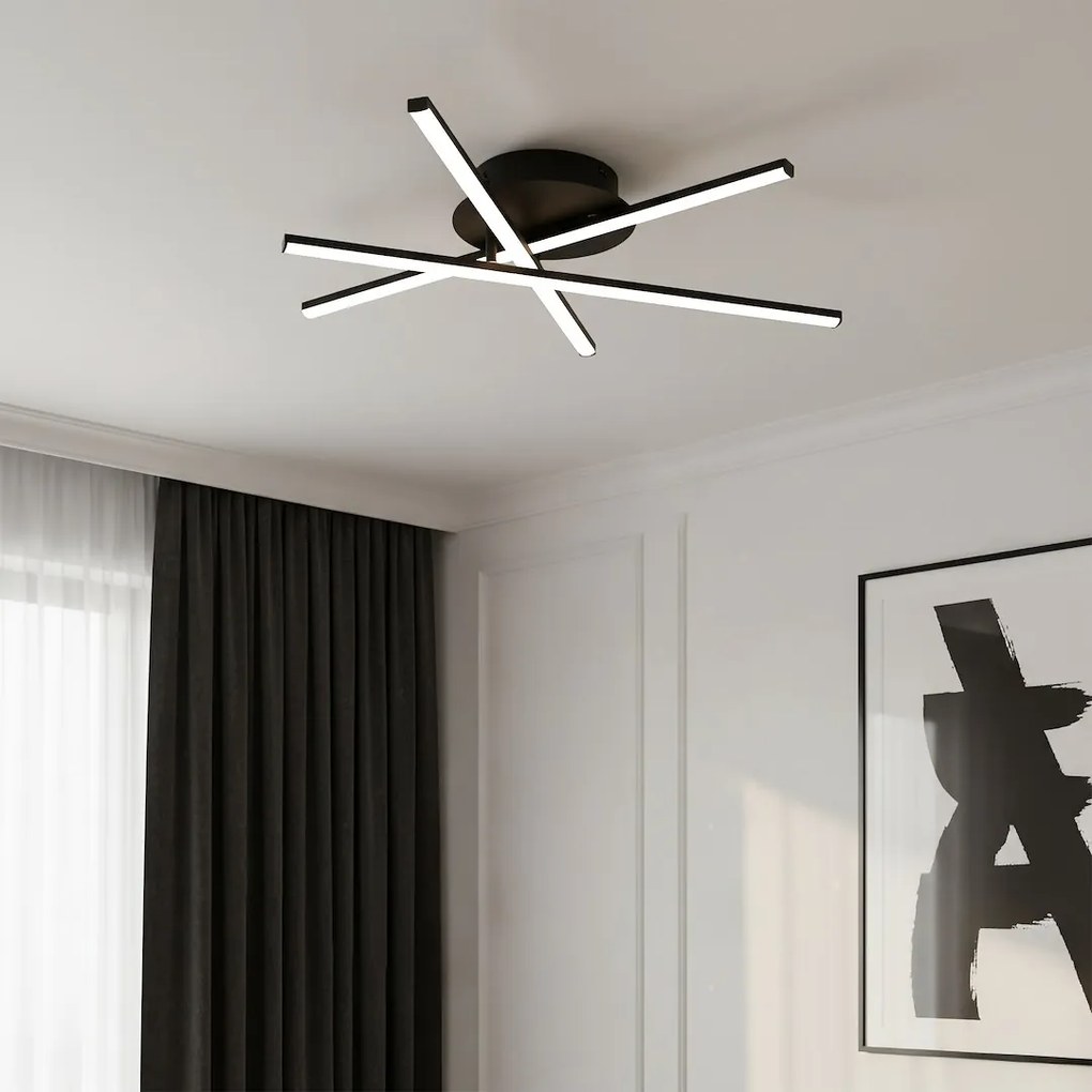 Stropní LED svítidlo Stick, 3x LED 12w, 4000k, b