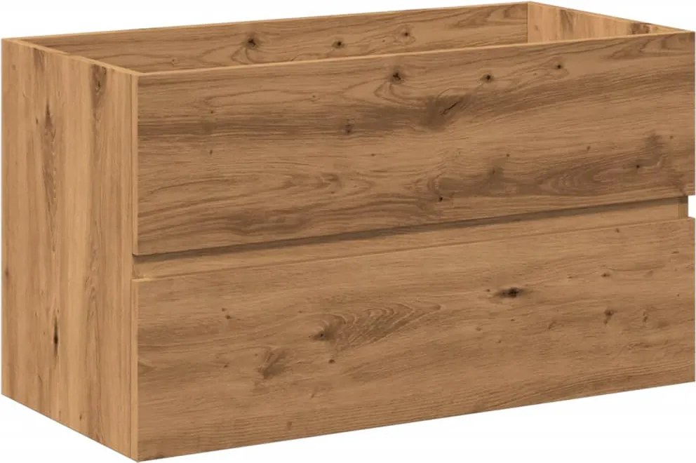 Skříňka se zápustným umyvadlem dub artisan 3328924