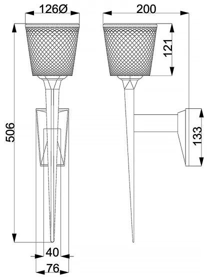 Elstead BATH-VERITY-PG-LED Koupelnové nástěnné svítidlo VERITY 1xG9/3W/230V IP44