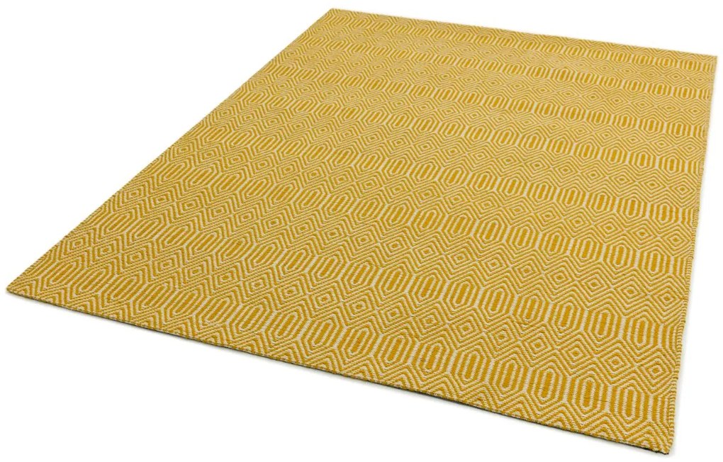 Žlutý koberec Darisi Mustard Rozměry: 66x200 cm