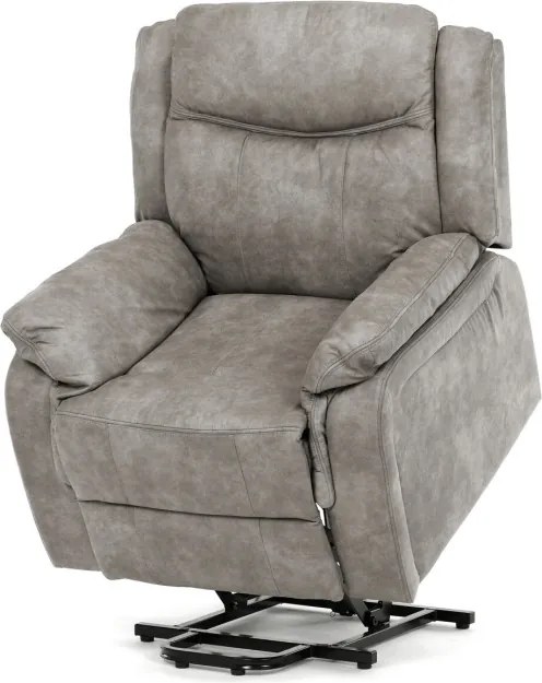 Polohovací křeslo šedé, elektrické TV-Q8668 GREY3