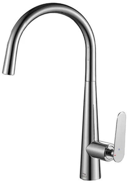 Laveo Nalda, kuchyňská baterie stojící h-415, chromová, LAV-BAY_068D