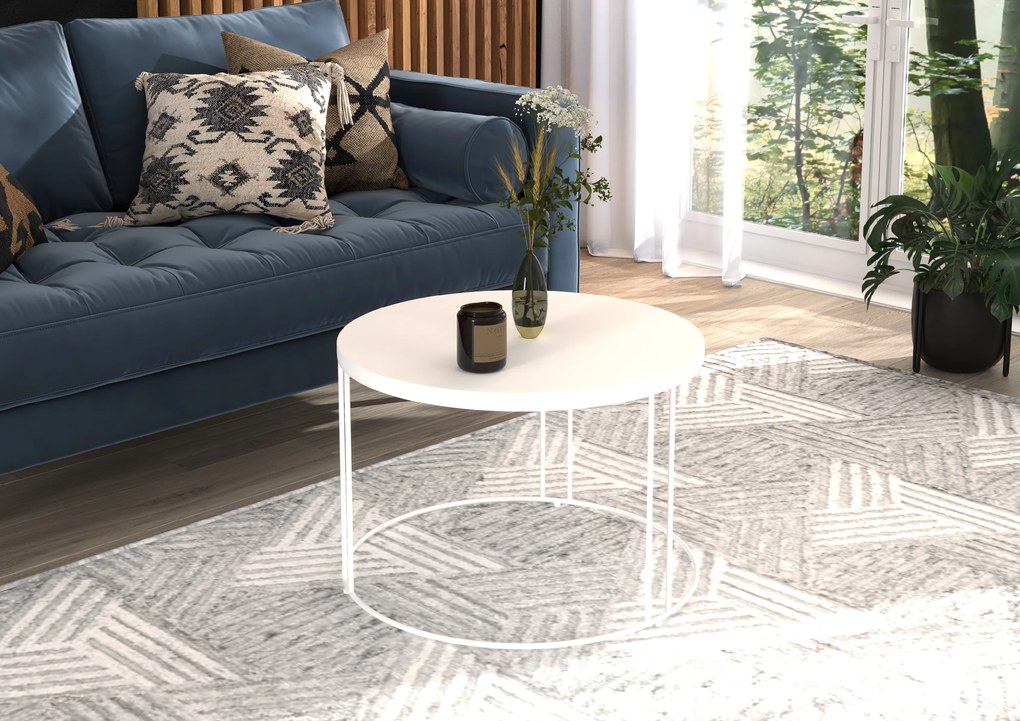 ADRK Furniture Konferenční stolek NOEL CT-NOE-W-W