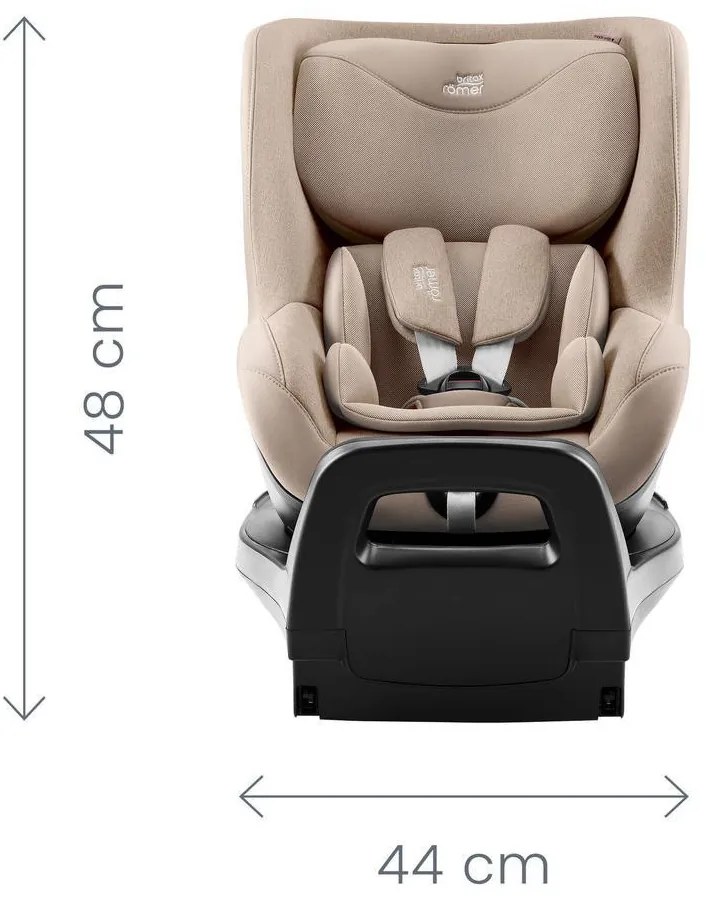 BRITAX Autosedačka Dualfix Pro M Classic Deep Grey