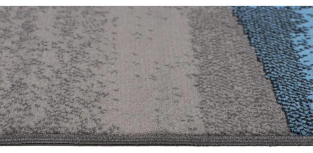 Kusový koberec PP Candy šedomodrý 200x300cm