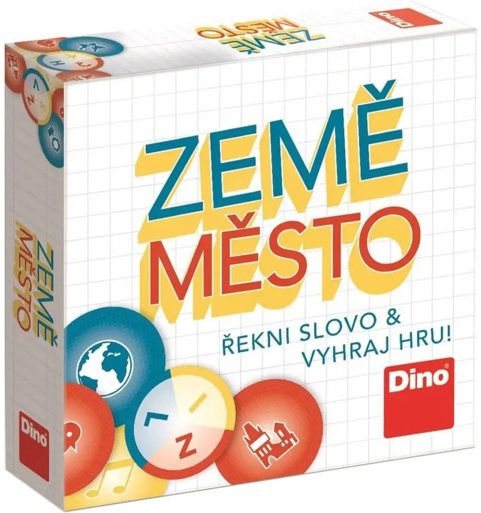 DINO Hra Země město cestovní Řekni slovo a vyhraj hru! *SPOLEČENSKÉ HRY* dn622456
