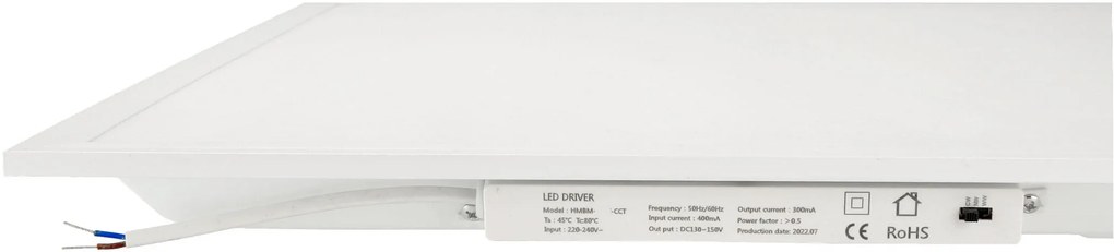 BERGE LED panel CCT - 60W - 60x60 cm - zapuštěný