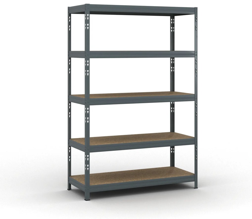 Policový regál 1786x1200x500 mm, nosnost 280kg