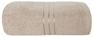 Bavlněný ručník Rondo 70x140 cm béžový