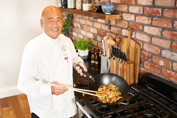 Ken Hom wok pánev z uhlíkové oceli 31cm, řada Excellence