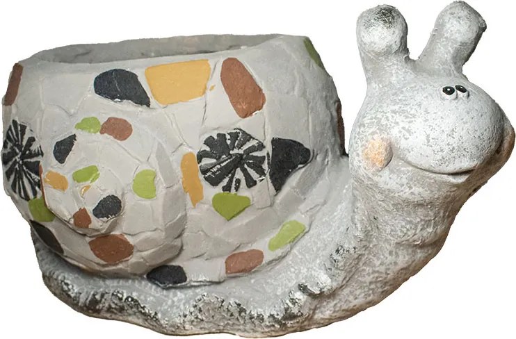 Květináč Šnek 36 × 22 × 20 cm