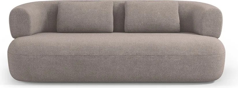 Světle hnědá pohovka z textilie bouclé 178 cm Jenny – Micadoni
