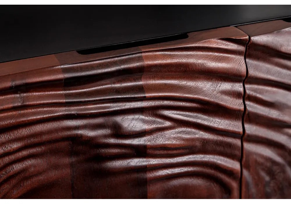 Massive home | Luxusní 3D komoda Fluid z akáciového masivu 175cm